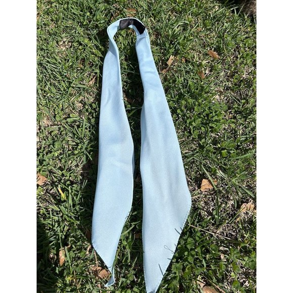 Unbranded | Accessories | Square Dance Scarf Diner Vintage Blue | Poshmark